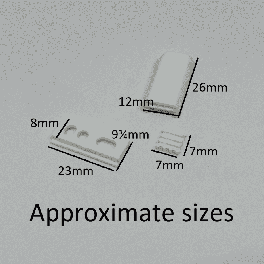 Hillarys-type 3-Part Cord Tension Shoe/Block