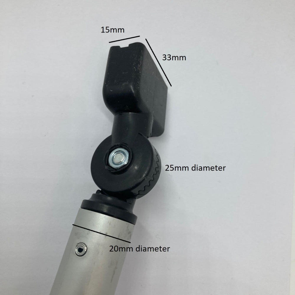 Pleated Roof Blind Operating Wand/Rod - Twist Lock Style