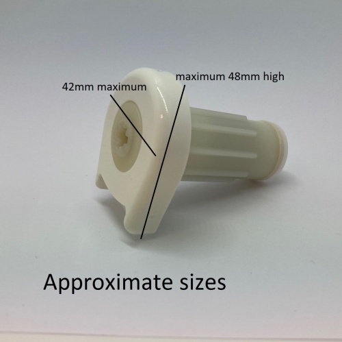 25mm Roller Blind Parts