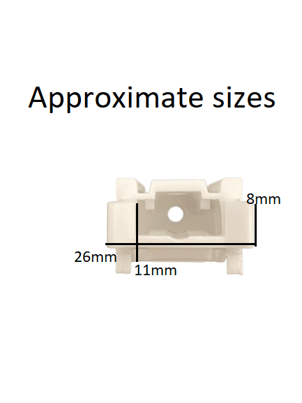 Roman Blind Fixing Brackets