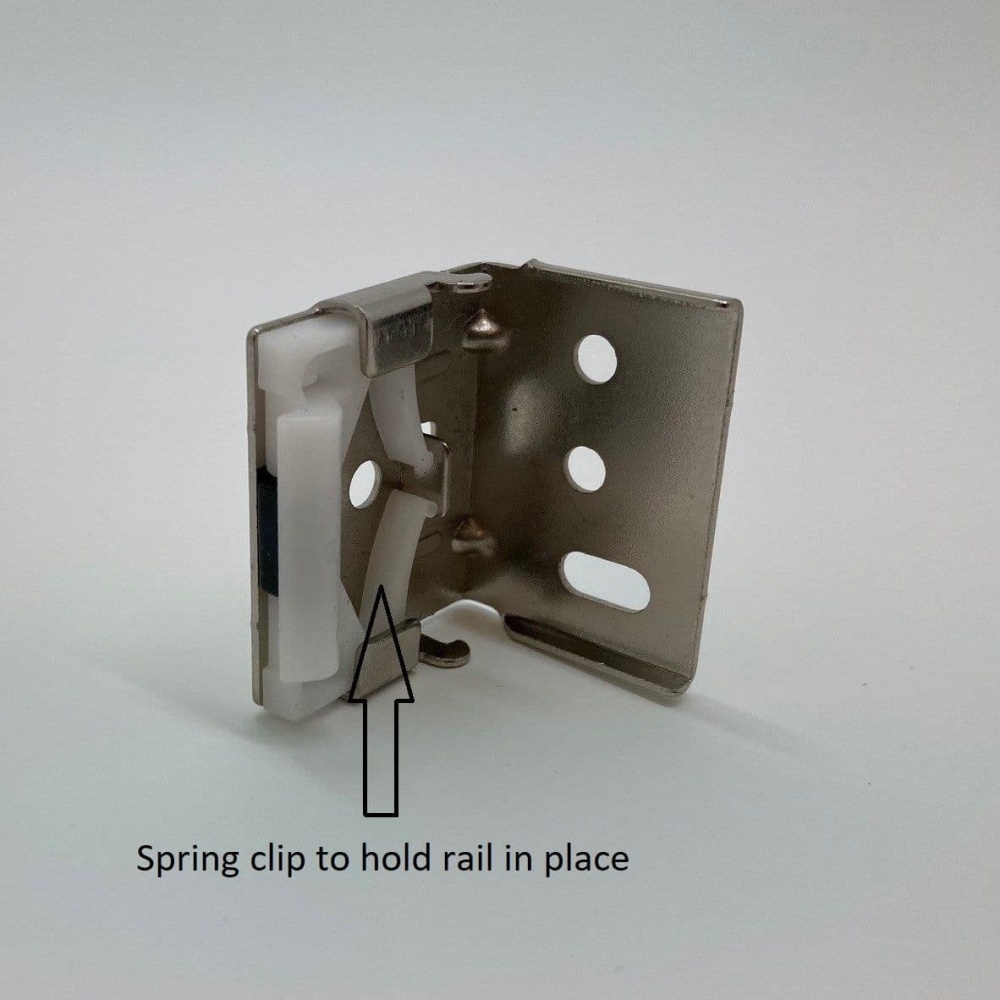 Hidden Spring Bracket for 25mm (1 inch) Venetian Blinds (Sold Individually)