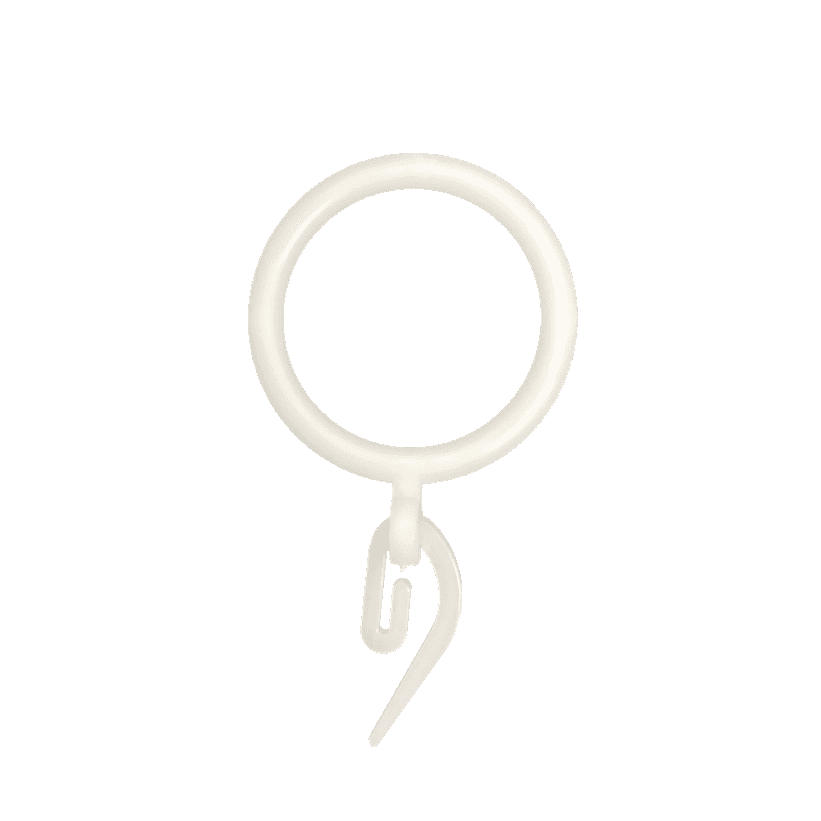 Curtain Ring & Hook Set (Pack of 10)