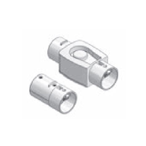 Louvolite Motorised Curtain System Gearbox & Idle End Cap