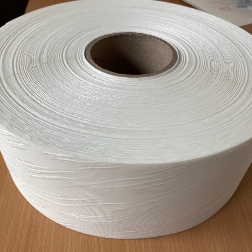 approx 130m roll Zara Ivory 89mm/3.5" wide vertical blind slat/louvre ...