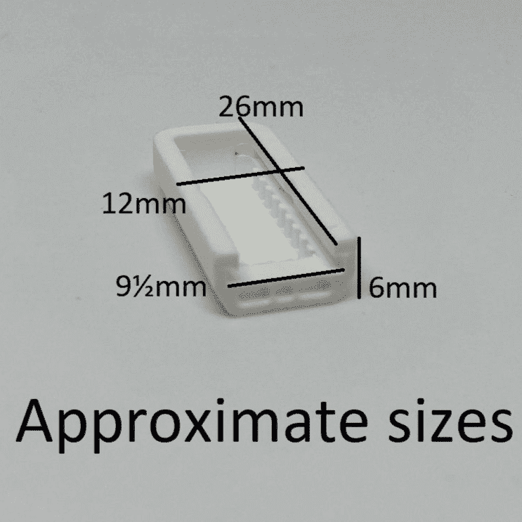 Hillarys-type 3-Part Cord Tension Shoe/Block