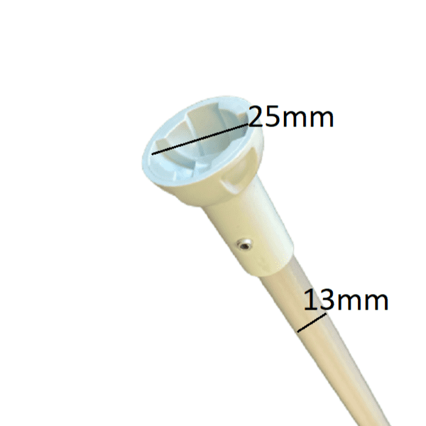 Crank Wand/Rod for Hillarys Type Pleated Roof Blind Operating Wand/Rod ...