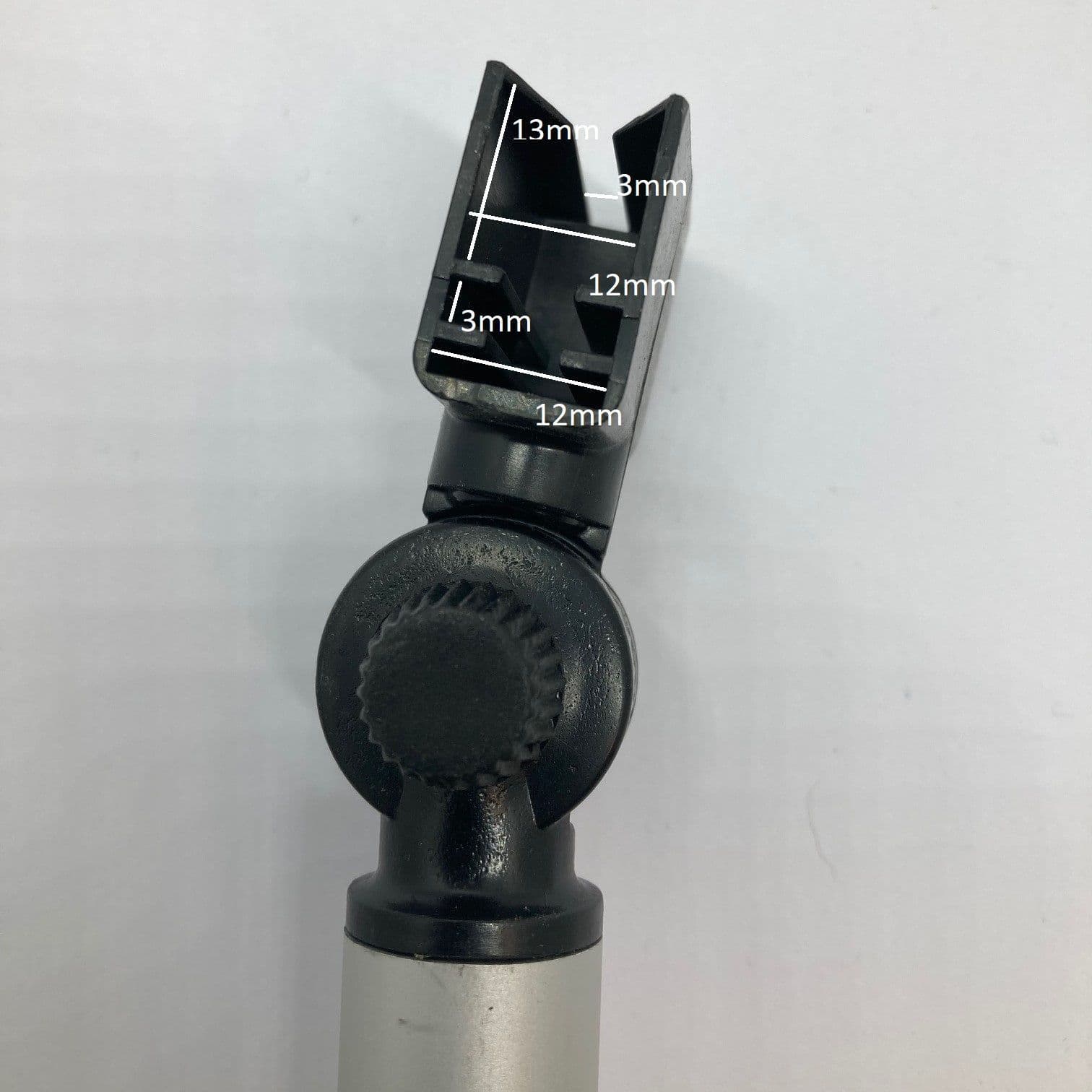 Wand/Rod for Hillarys Type Pleated Roof Blind, Black Connector ...