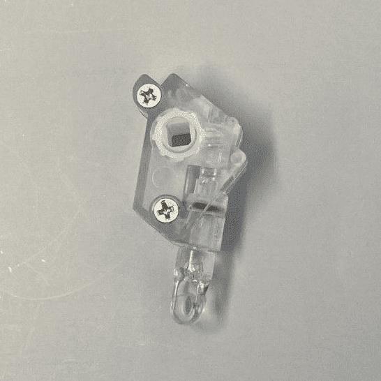 Tilter for 4mm Square Shaped Tilt Rod, White Gear (25mm Blind)