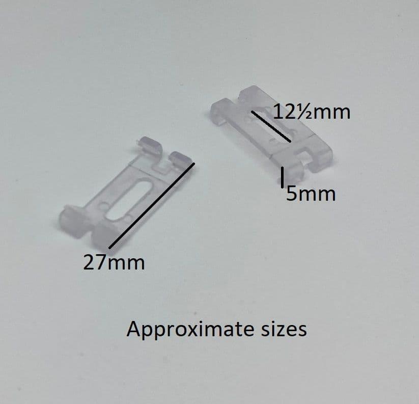 Slat Top Clip for 25mm Wood Venetian (Sold Individually)