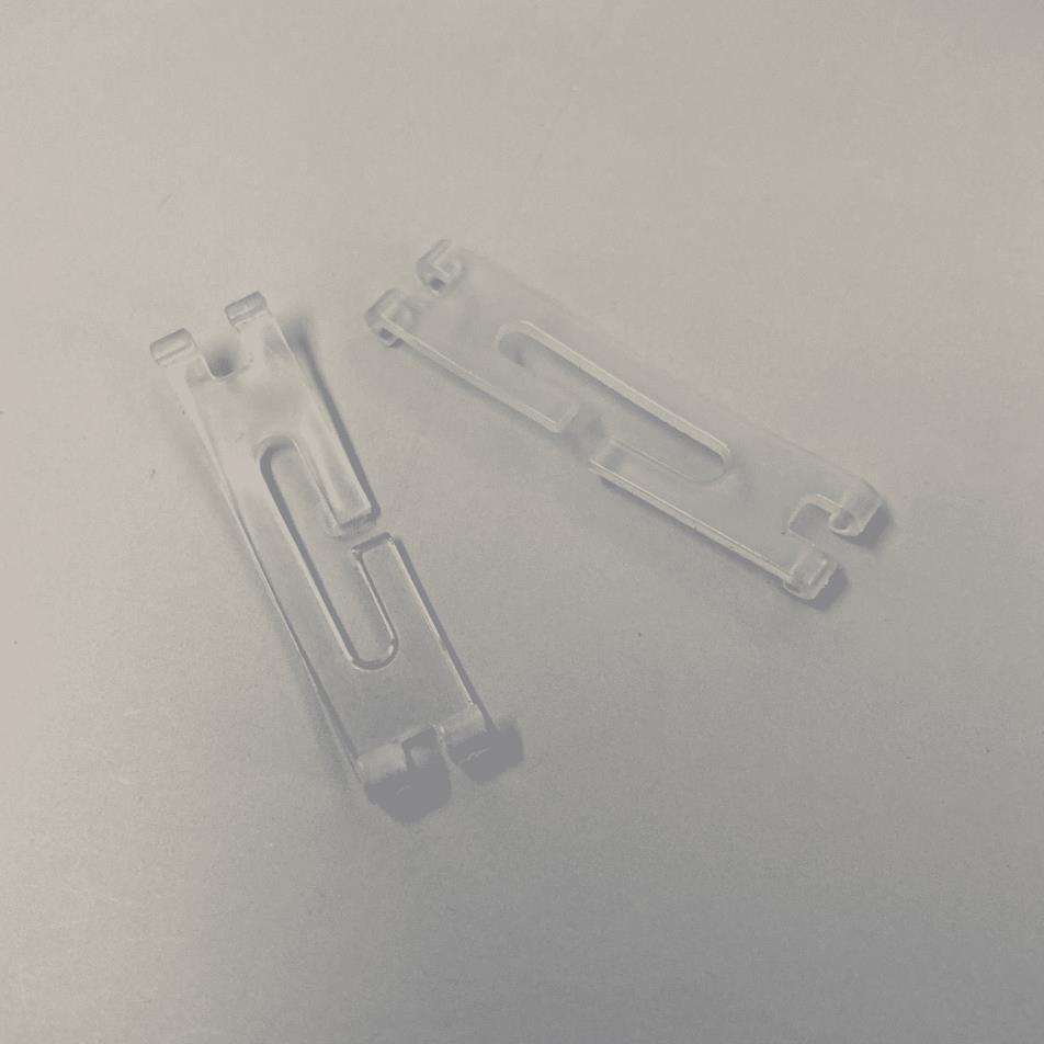 Slat Top Clip for 50mm Wood Venetian (Sold Individually)