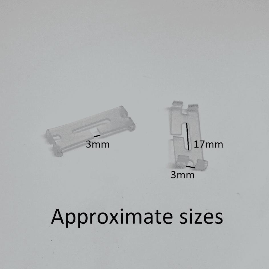 Slat Top Clip for 35mm Wood Venetian (Sold Individually)